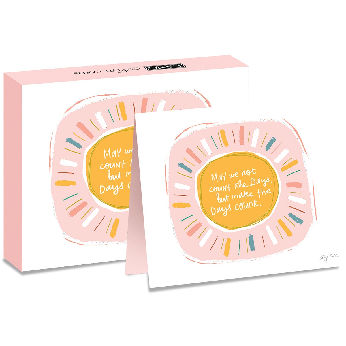 BOXED NOTE CARDS PEACE OF WERK | LANG Outlet